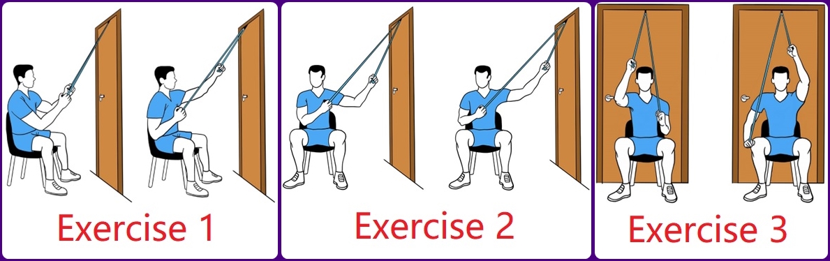 NGL-SP-B-090, Shoulder Pulley, Overdoor Exerciser - Novetec Group Limited